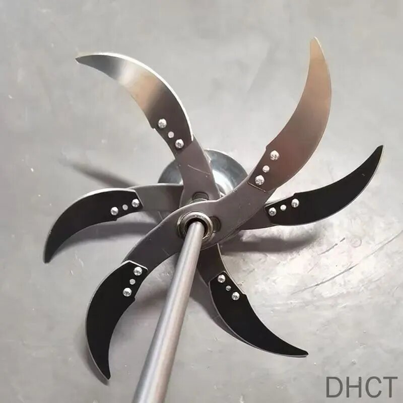 Садовый измельчитель для переработки веток и листьев с режущими ножами