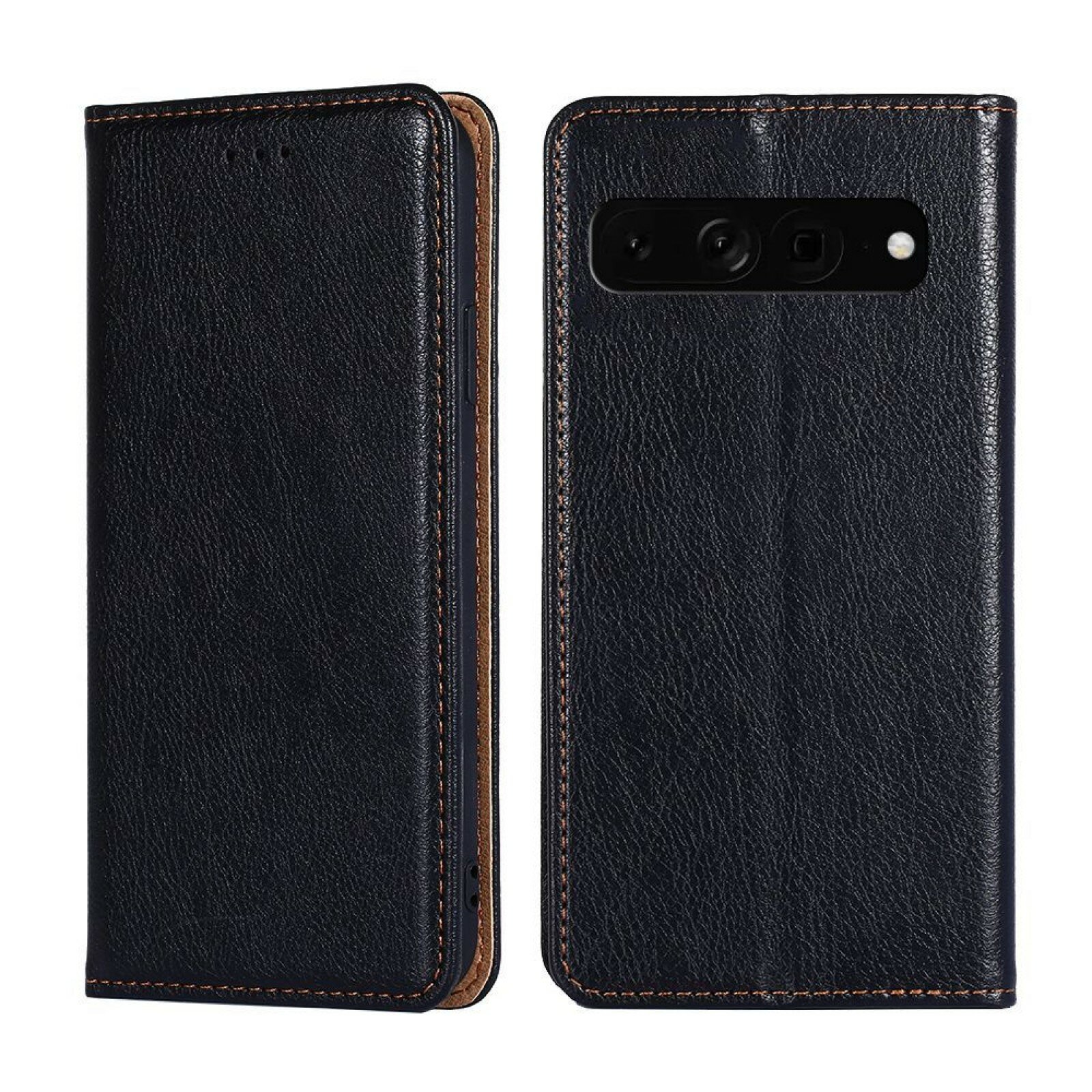 Чехол-книжка MyPads для Google Pixel 7 Pro 5G с магнитным креплением, черный