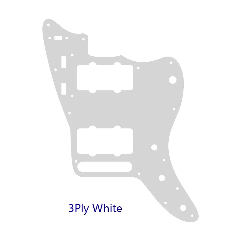 Накладка для гитары Jazzmaster 3Ply White