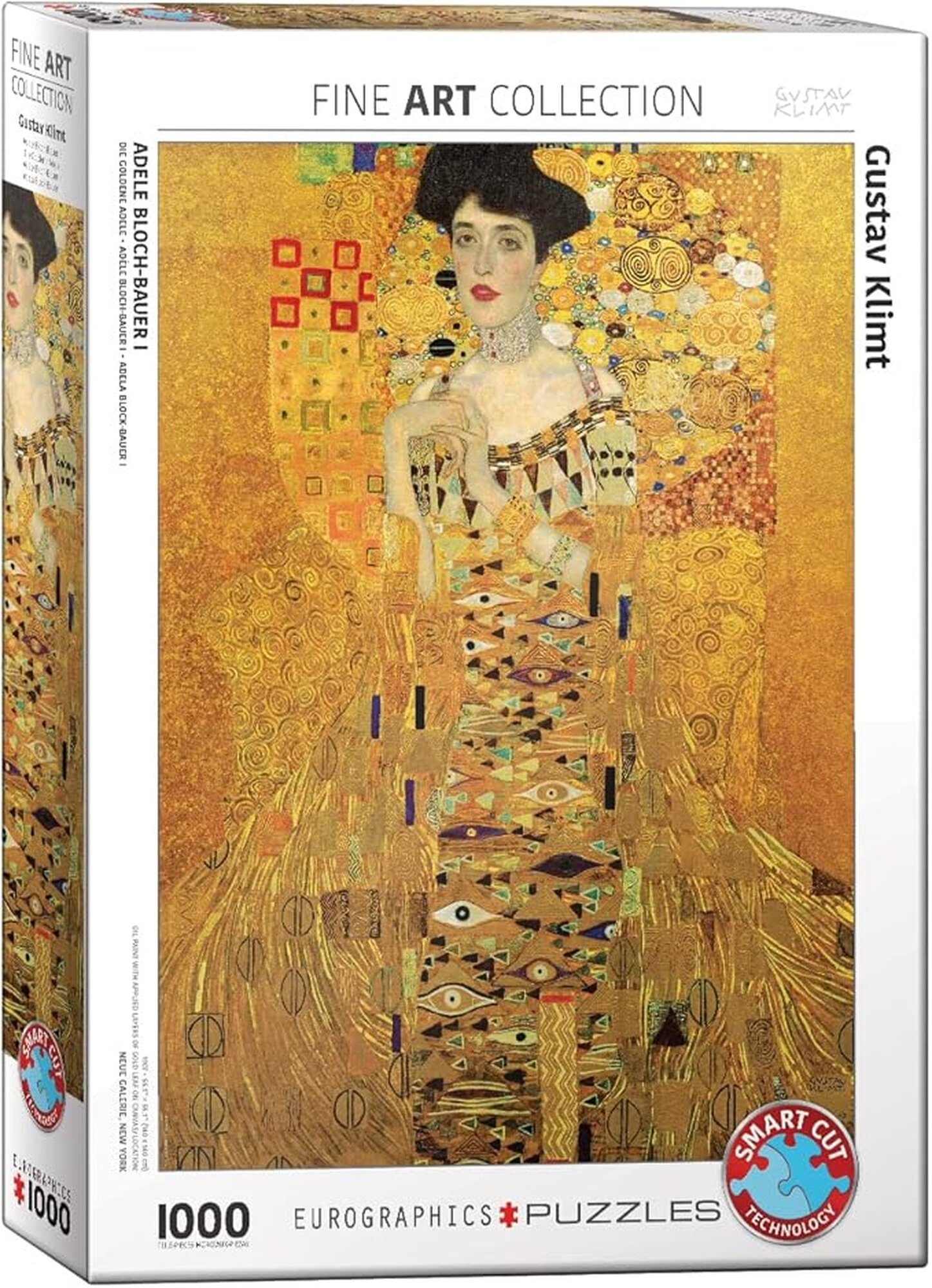 Пазл Eurographics "Адель Блох-Бауэр", 1000 элементов, картон, 68x48 см