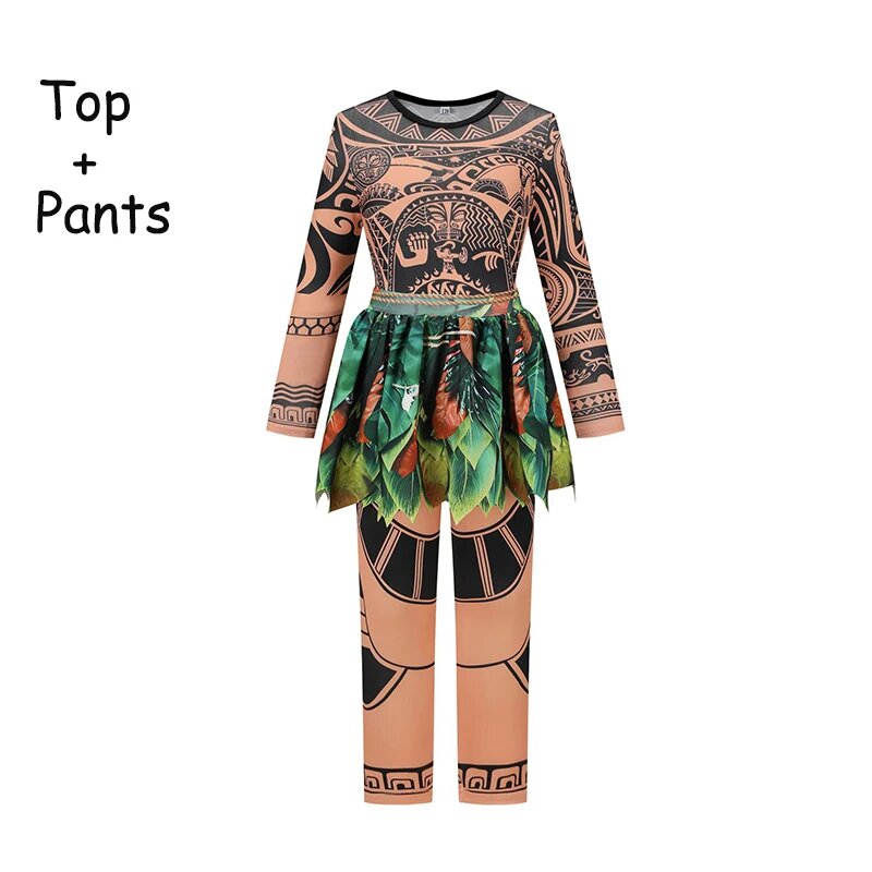Детский костюм Мауи Disney из хлопка и полиэстера Size 160(11-12T), As Picture Show 1