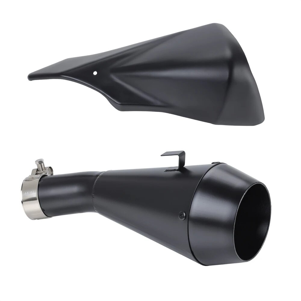 Для Suzuki GSXR1000 GSXR1000R 2017-2024 GSXR 600 750 2011-2026: Матовый черный глушитель M4 Slip-On с теплозащитным экраном