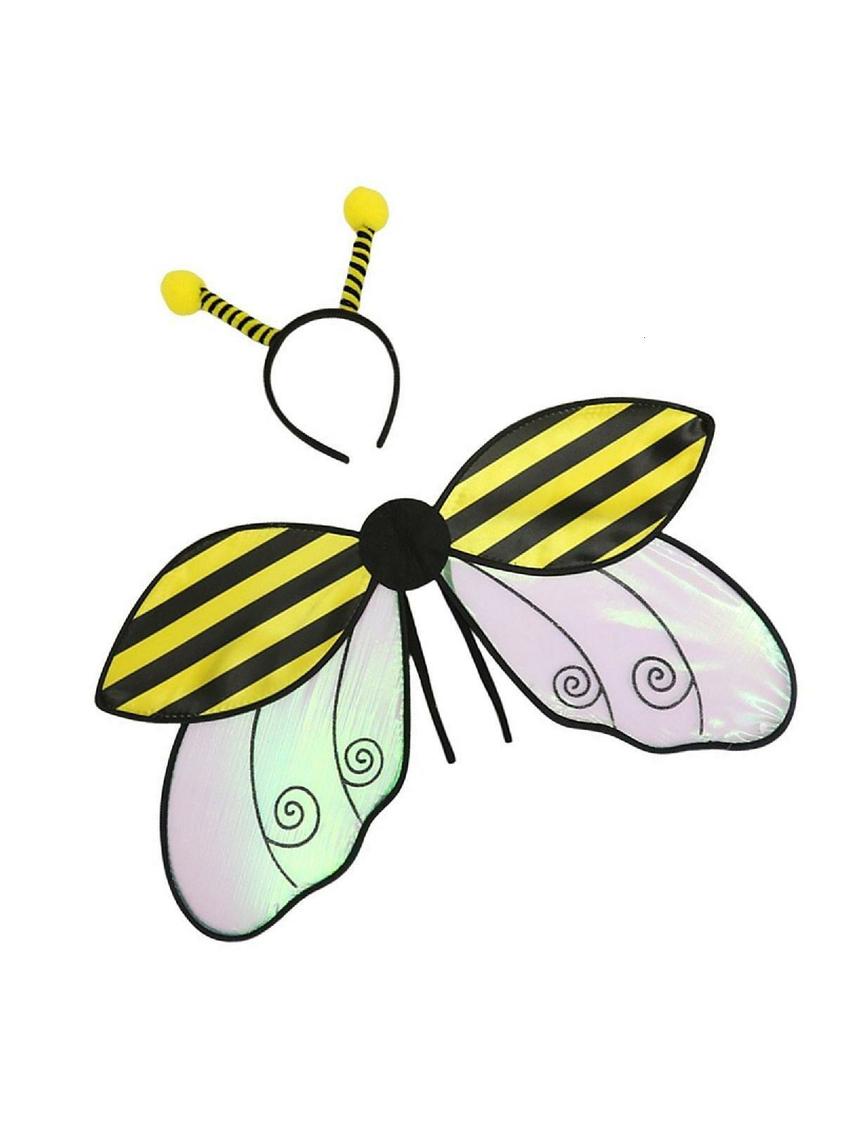 Крылья божьей коровки с головным убором, Набор пчелиных крыльев