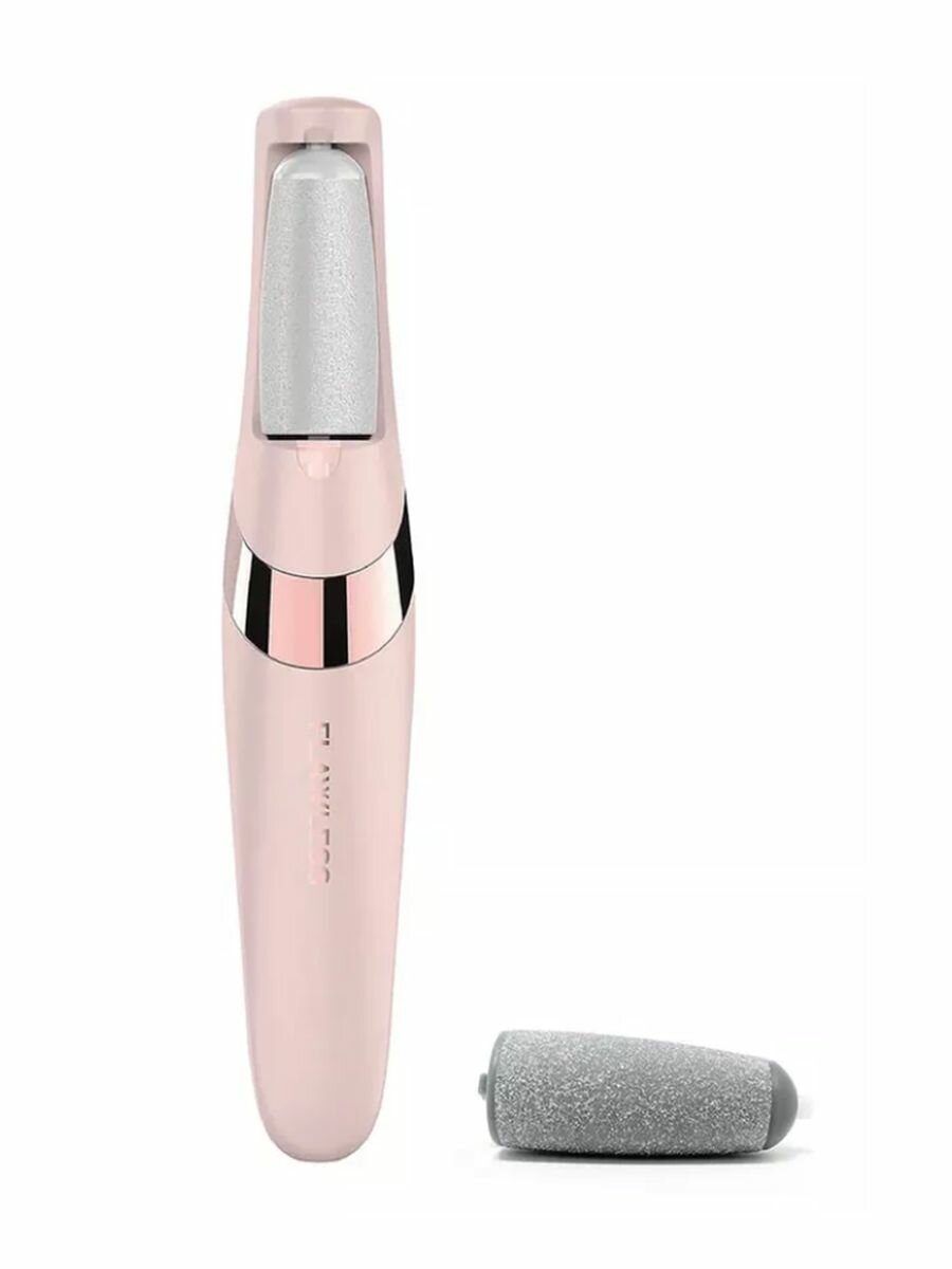 Пилка для пяток электрическая / Пемза для ног электрическая / Розовый
