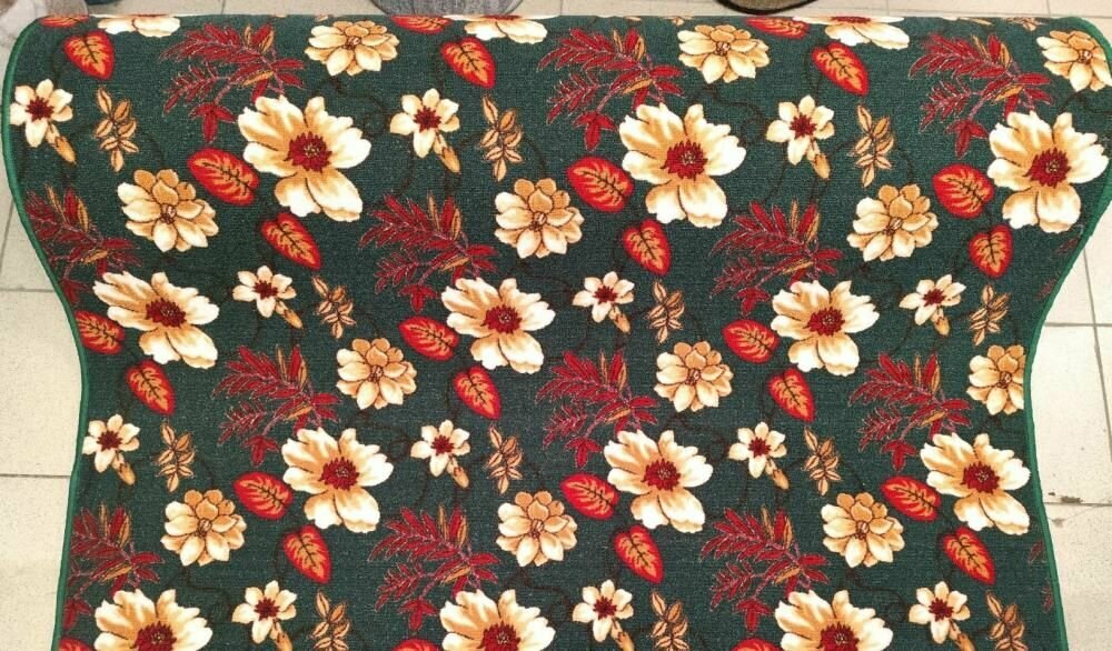 Дорожка p2226/a6p/35 цвет Зеленый; Бежевый 1,5 м на 2,5 м