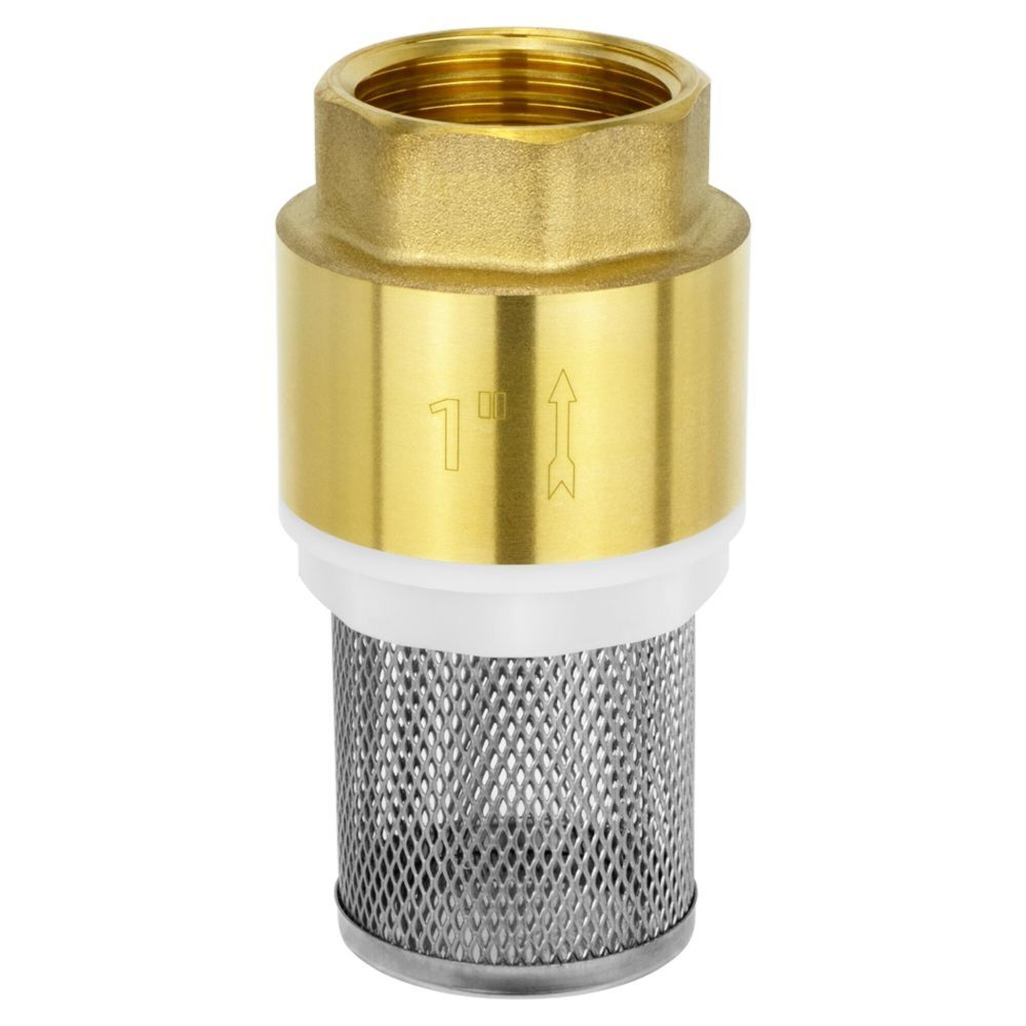 BRV-1-FILTER, Обратный клапан 1" для насоса с несъемным фильтром