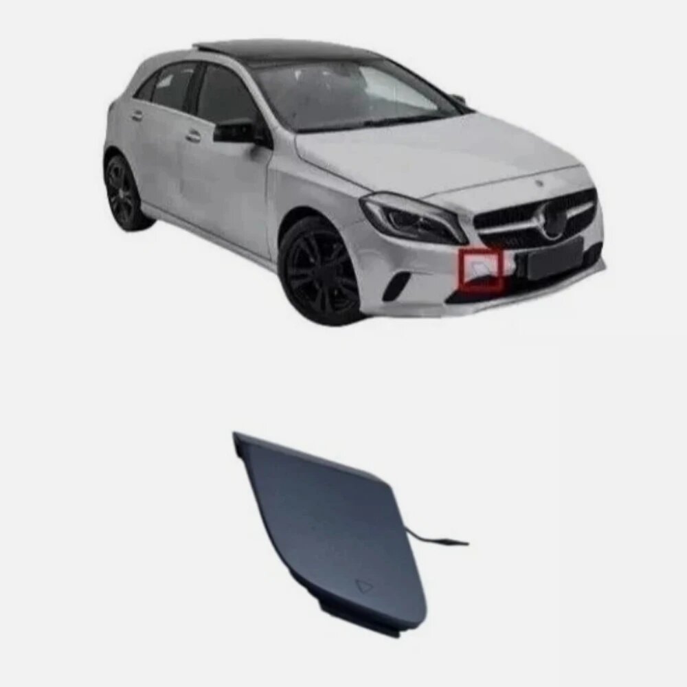 Крышка буксировочного крюка переднего бампера A1768853022 для Mercedes-Benz A-Class W176 A160 A180 A200 2013-2018