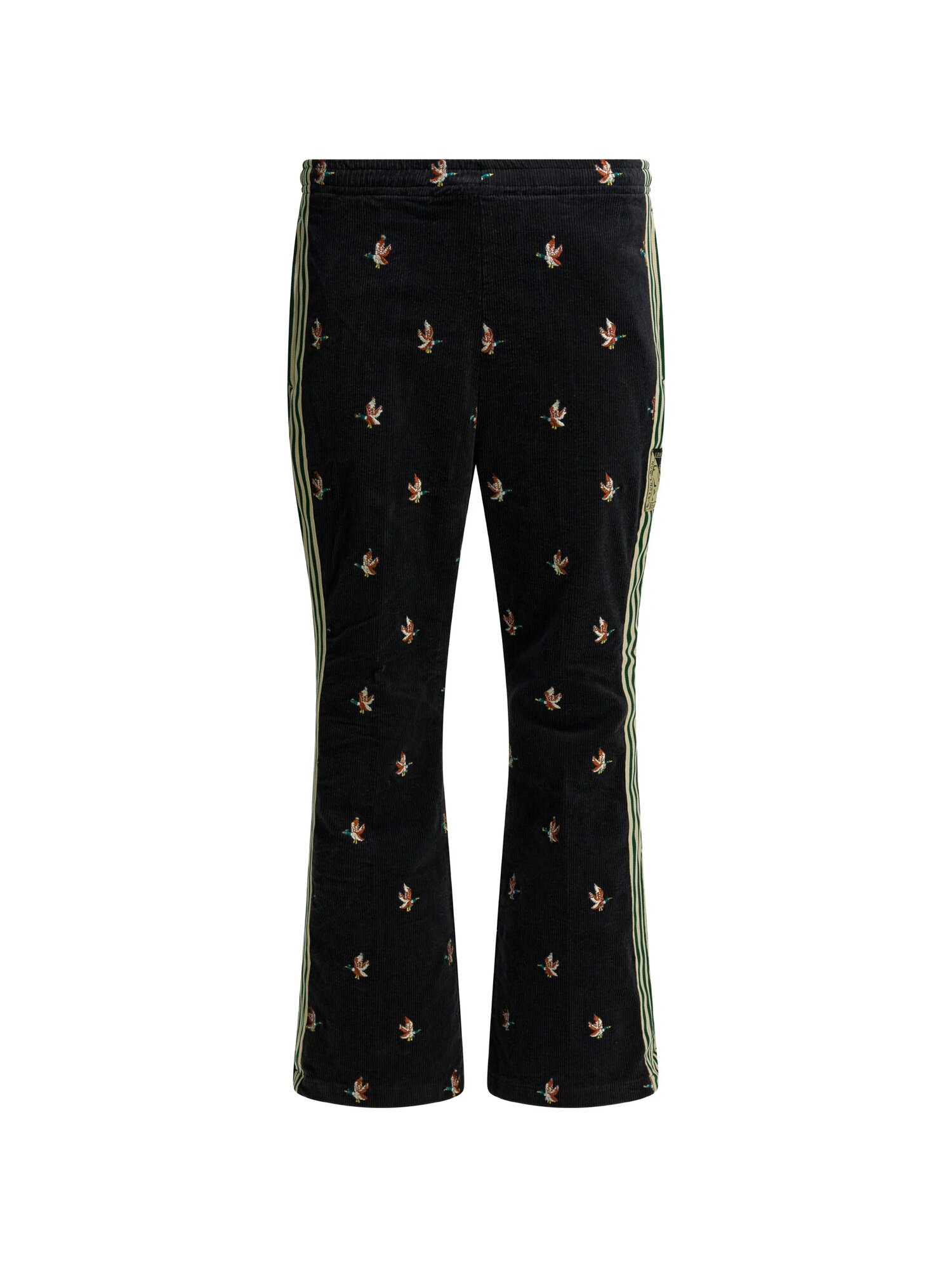 Брюки Striped embroidered trousers