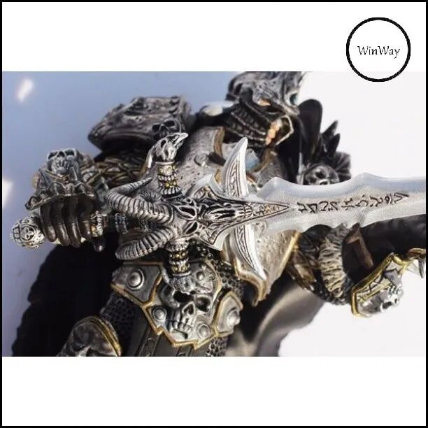 Фигурка Король-Лич World of Warcraft Frostmourne 25 см коллекционная модель для фанатов — фото 1