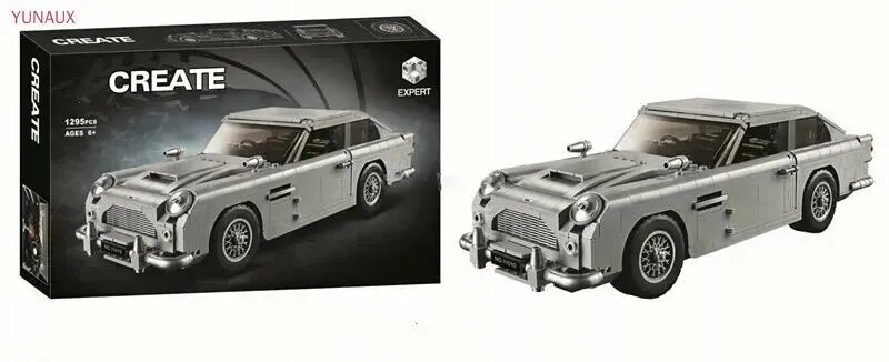 Конструктор CREATE 11010 James Bond Aston Martin DB5 для мальчиков 1290 дет