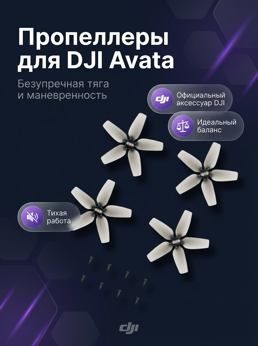 Пропеллеры DJI Avata Propellers