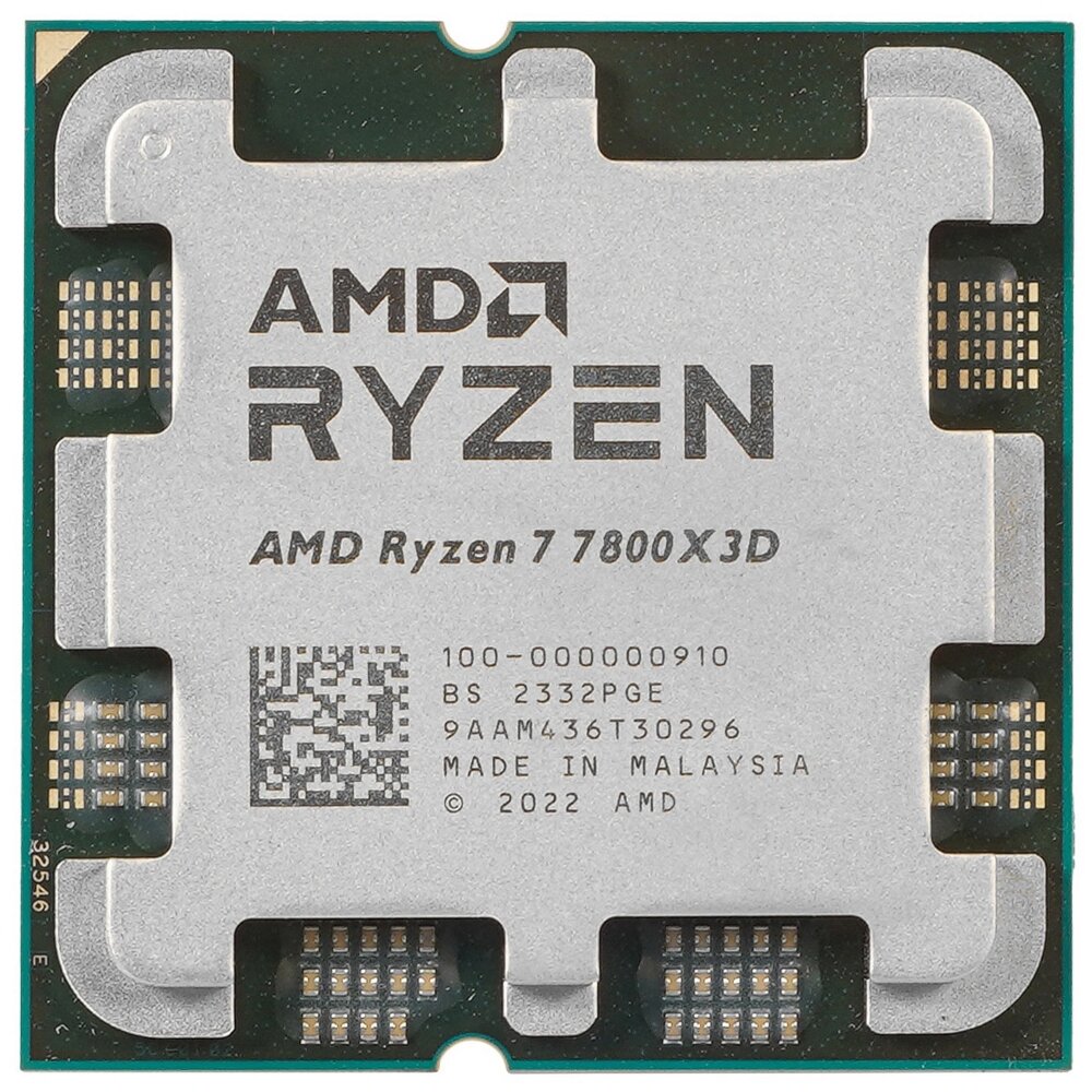 Процессор CPU AMD Ryzen 7 7800X3D OEM (100-000000910) 4.2-5.0Ghz, AM5