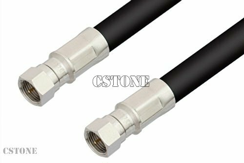 75 Ohm F штыревой к 75 Ом F штыревой кабель используя 75 Ом RG11 коаксиальный