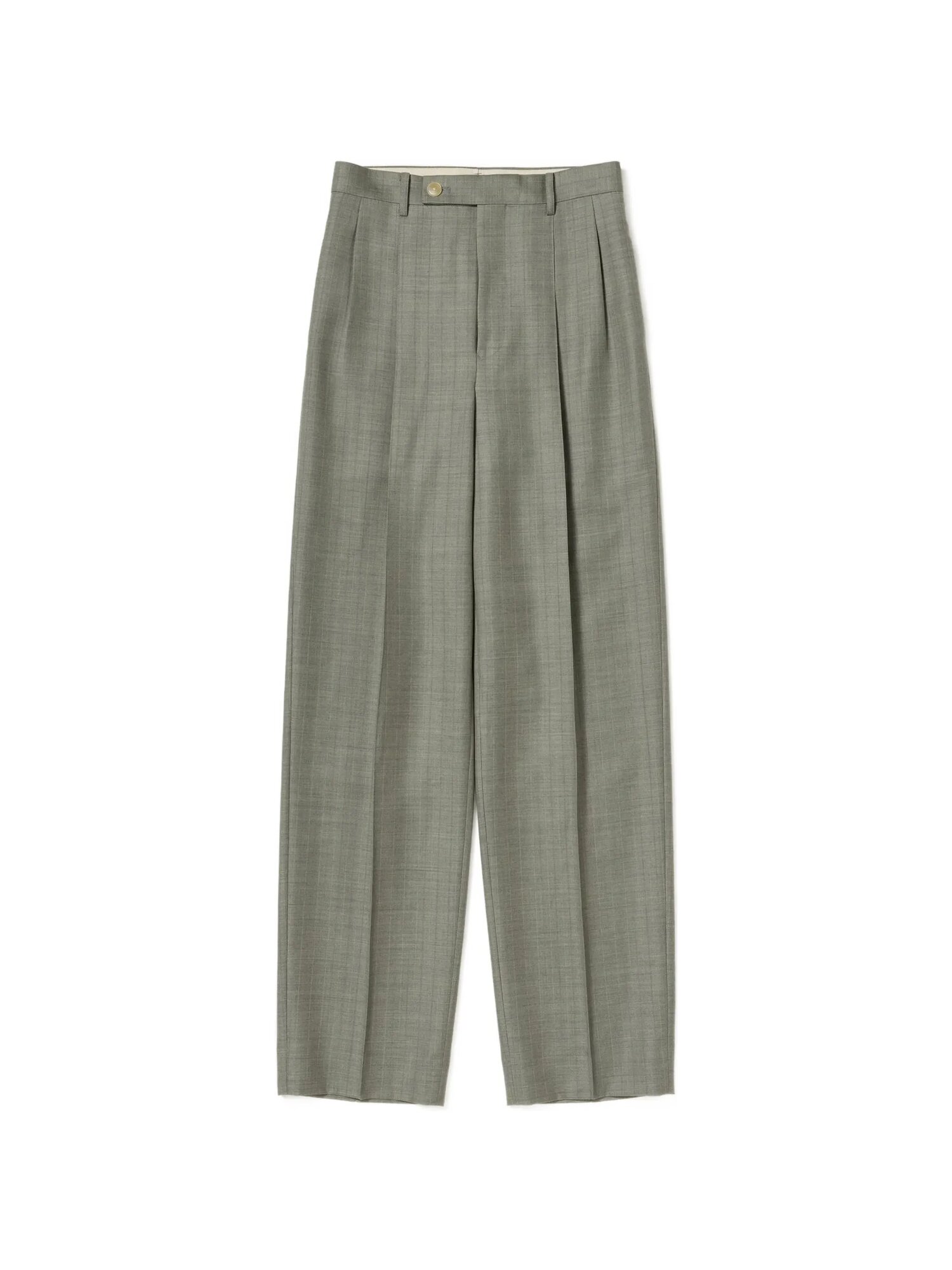 Брюки Wide-leg pleated trousers