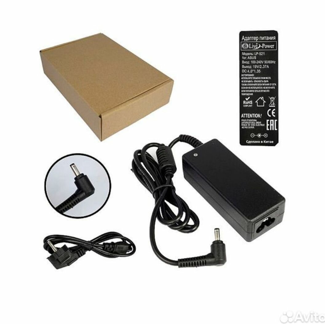 Блок питания (сетевой адаптер) Live-Power LP521 для ноутбука Asus 19V 2.37A(4.0x1.35)