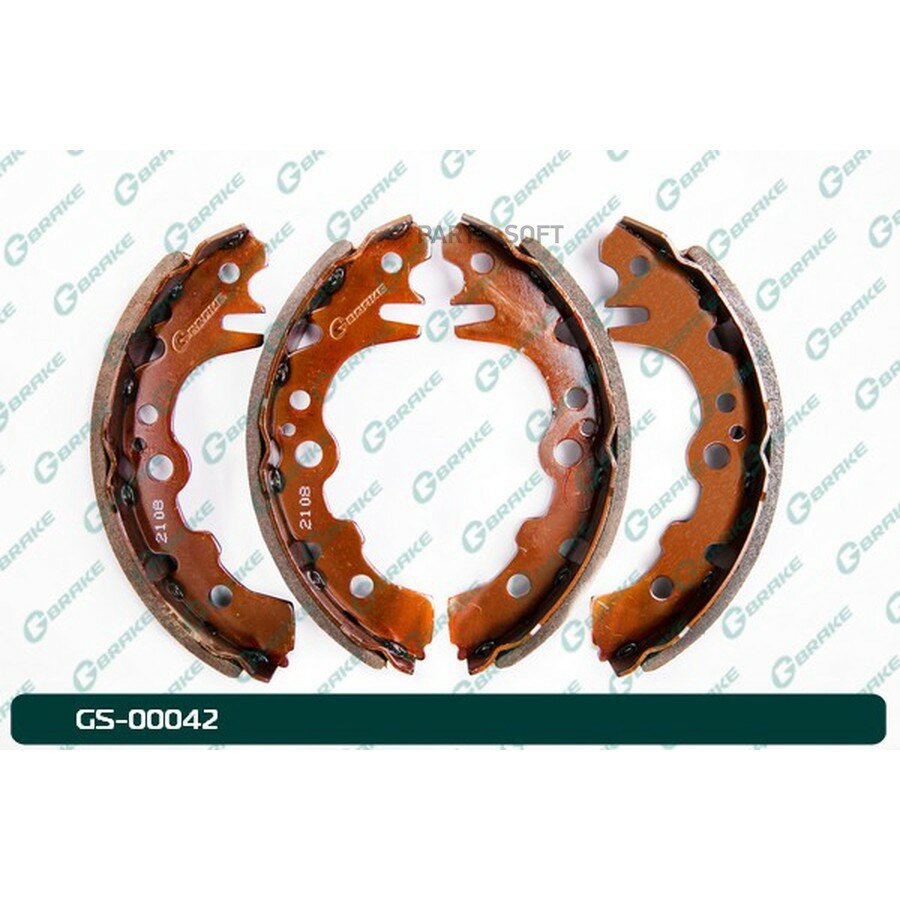 GS-00042 G-BRAKE Колодки тормозные барабанные G-BRAKE GS00042 | цена за 1 шт