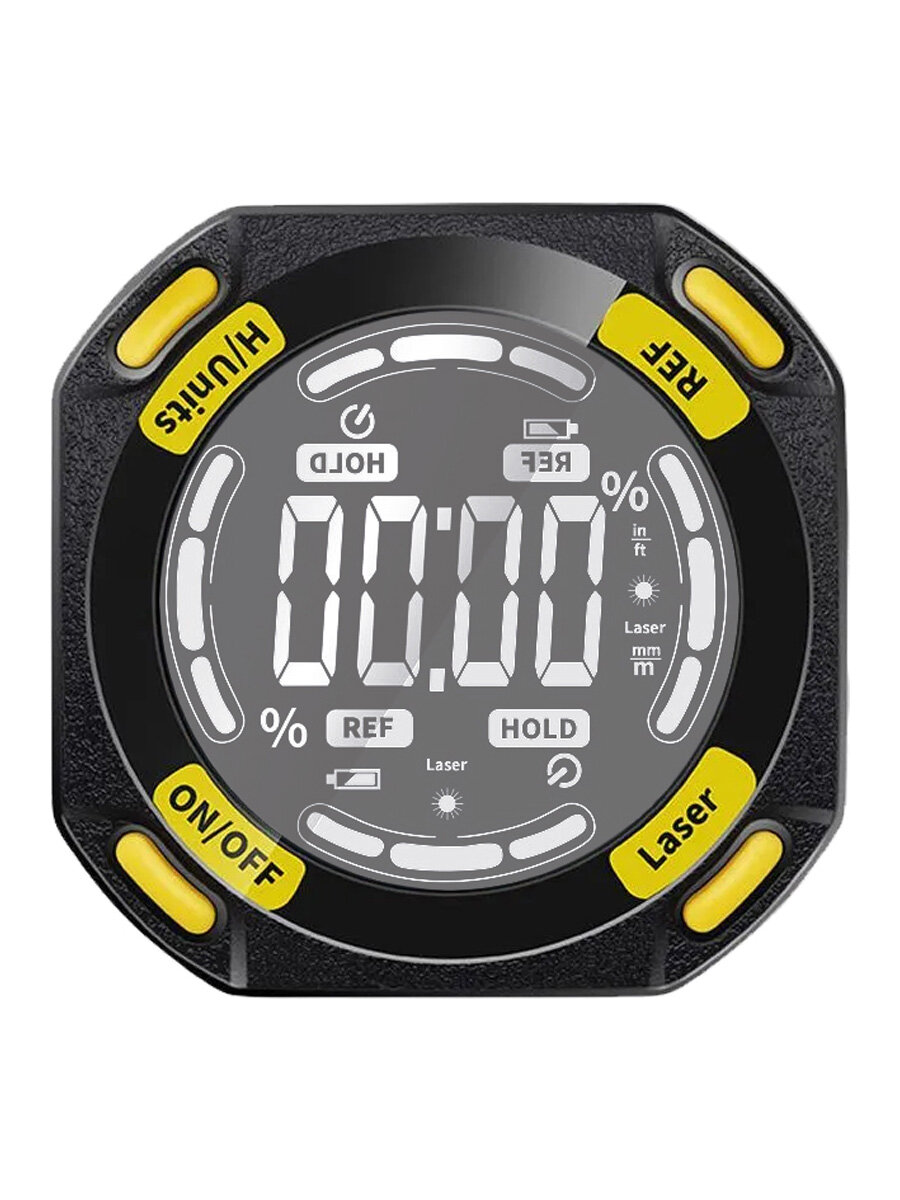 RichMeters RM081-VA Электронный угломер, ЖК-дисплей, аккумулятор