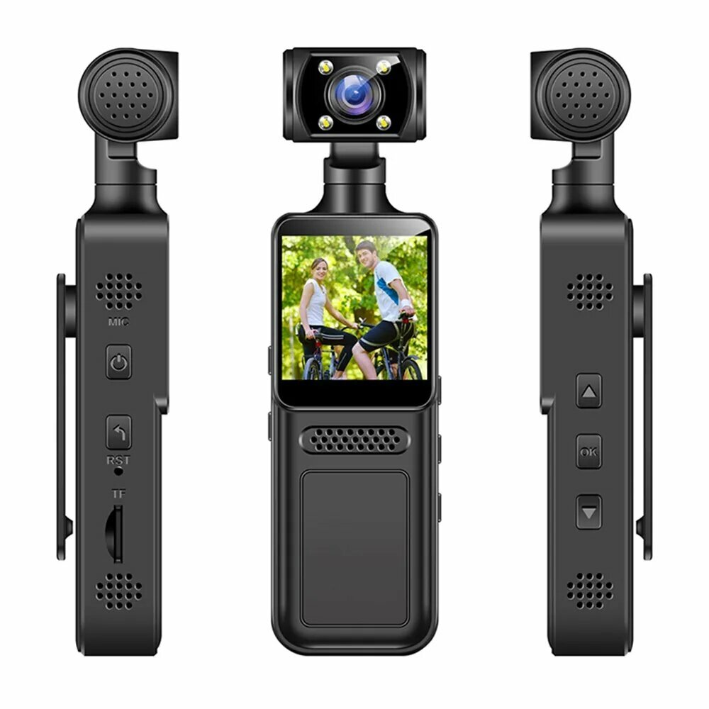 Портативная экшн-камера M12 с Wi-Fi, 4K, 1,31-дюймовым дисплеем, поддержкой ночного видения