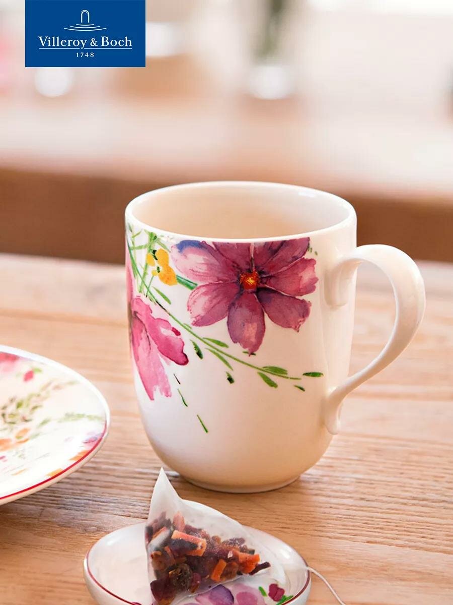 Кружка для чая и кофе 430 мл, Mariefleur Tea, Villeroy & Boch, Премиум-Фарфор
