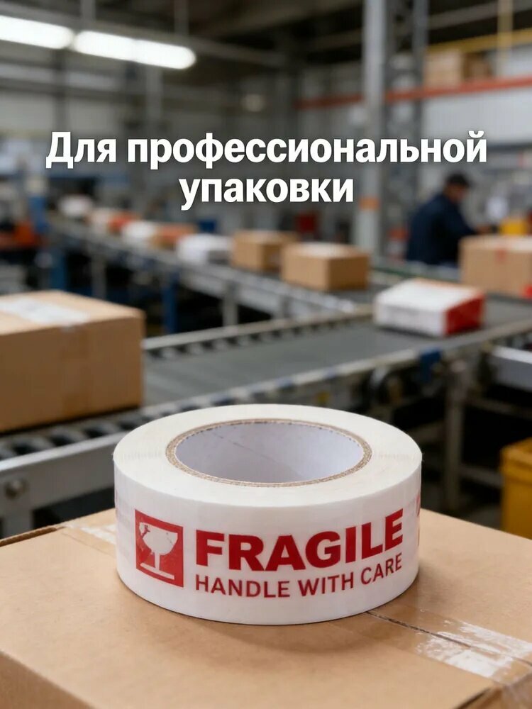 Клейкая лента 66 м, 1 шт