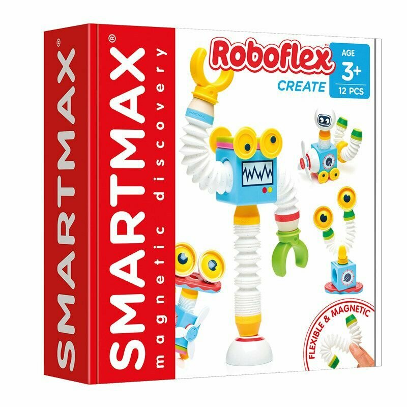 SMARTMAX/Магнитный конструктор для мальчиков, девочек и малышей/конструктор " Маленький робот", 3-6лет