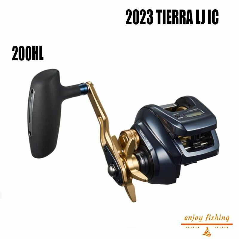 DAIWA 2023 TIERRA LJ IC 200HL Под левую руку Морская рыболовная катушка