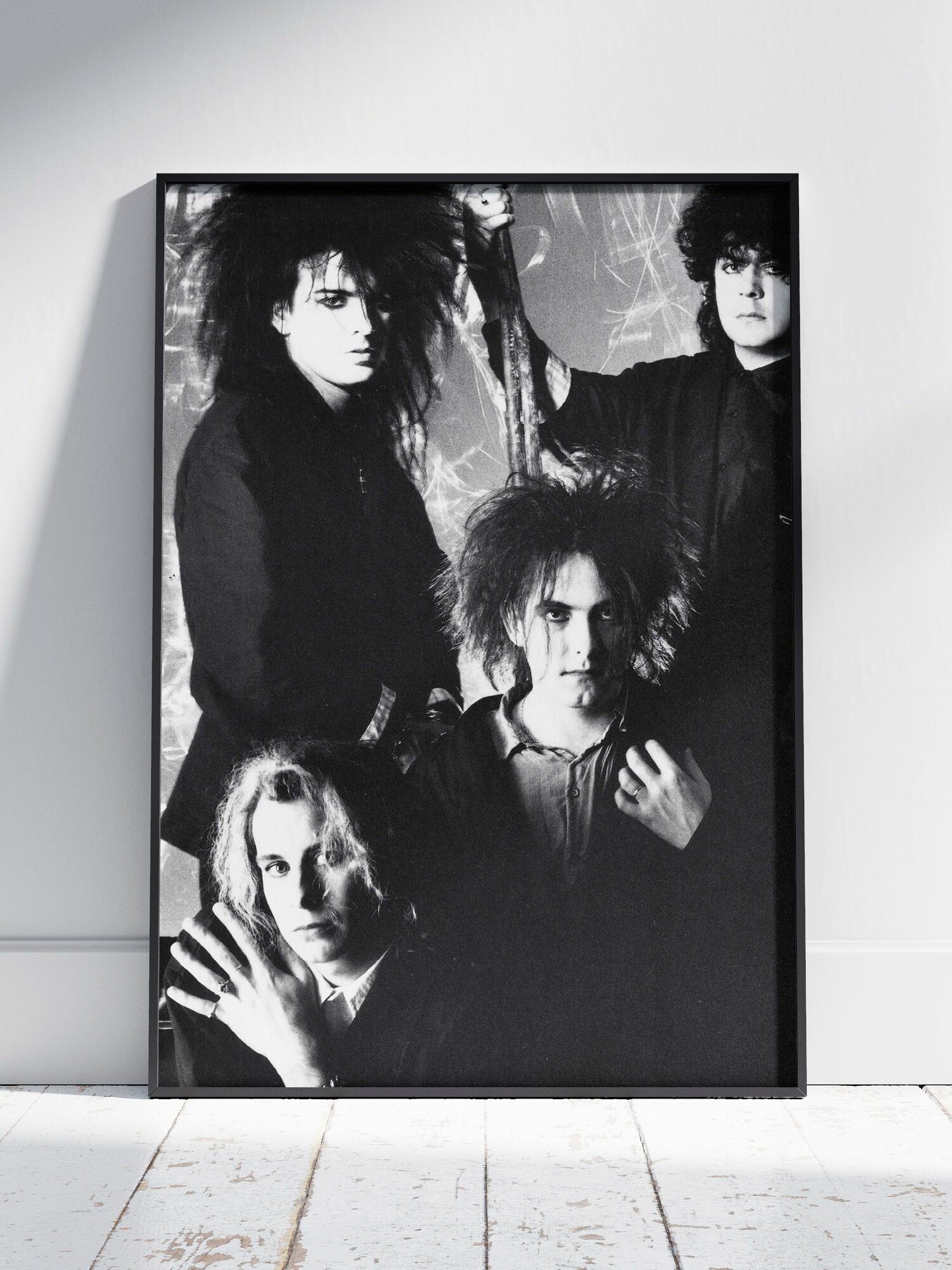 Плакат на стену для интерьера Кьюр (The Cure 12) - Постер по музыке и артисту формата A4 (21x30 см)
