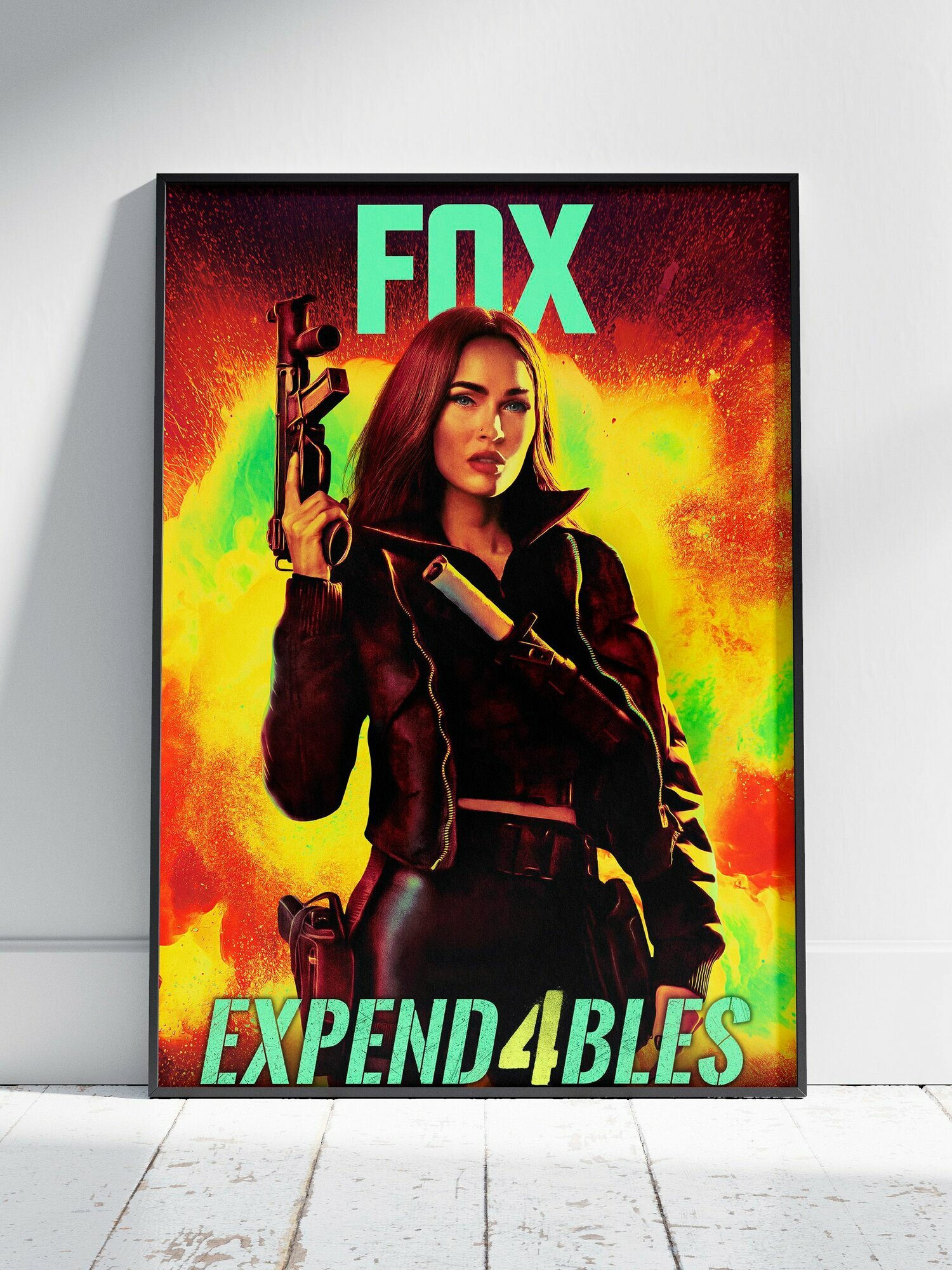 Плакат на стену для интерьера Меган Фокс (Megan Fox 53) - Постер по актеру фильма, кино, сериала формата A4 (21x30 см)