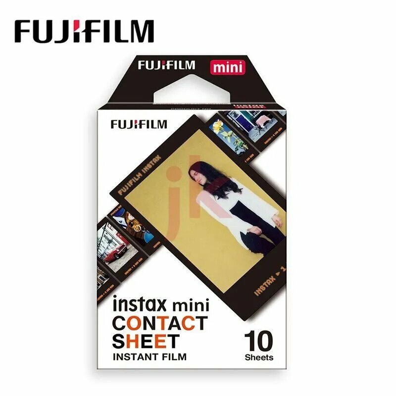 Картридж для фото Fujifilm Instax Mini CONTACT SHEET, инстакс мини фотобумага 10 снимков