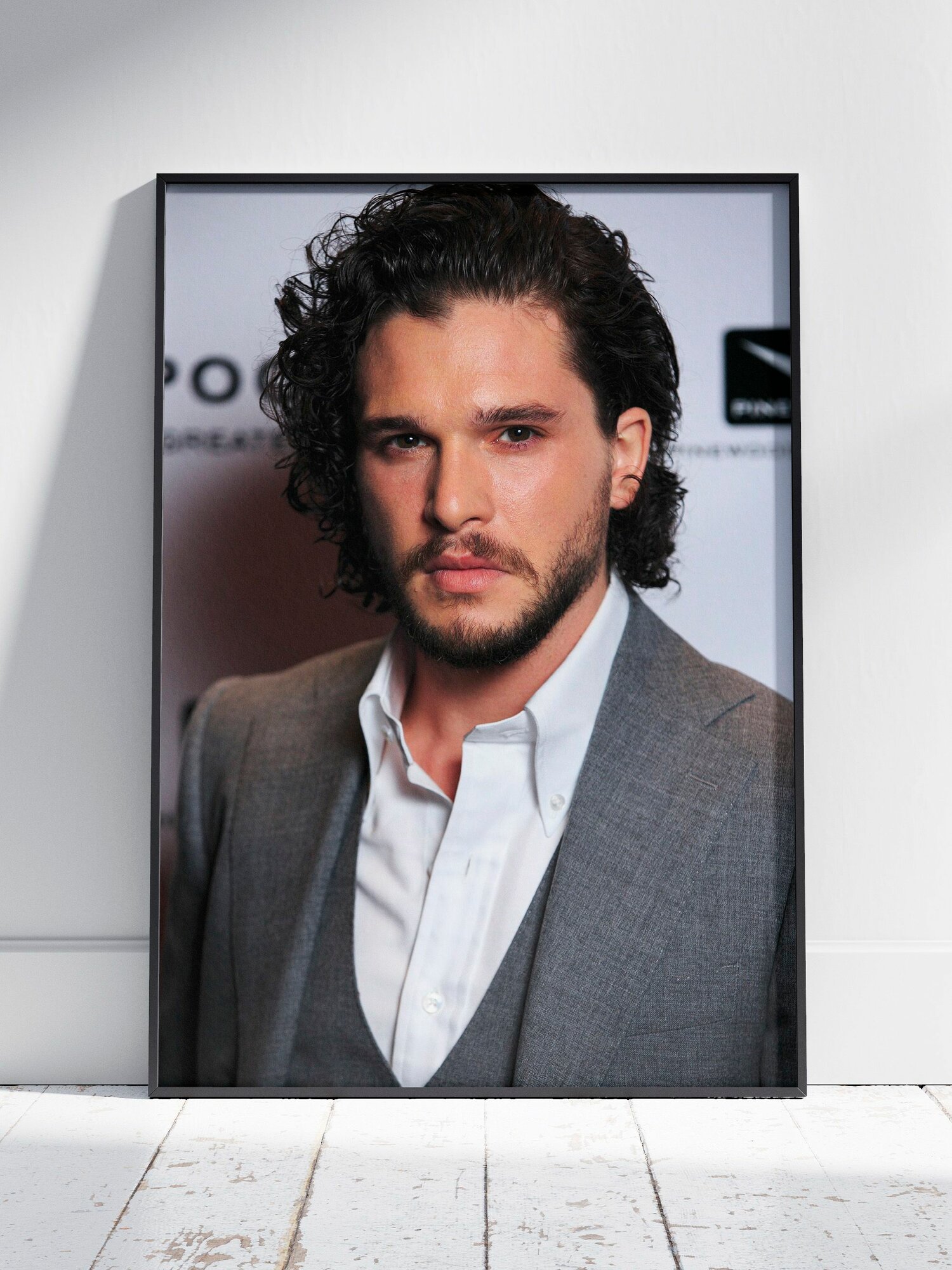Плакат на стену для интерьера Кит Харингтон (Kit Harington 23) - Постер по актеру фильма, кино, сериала формата A4 (21x30 см)