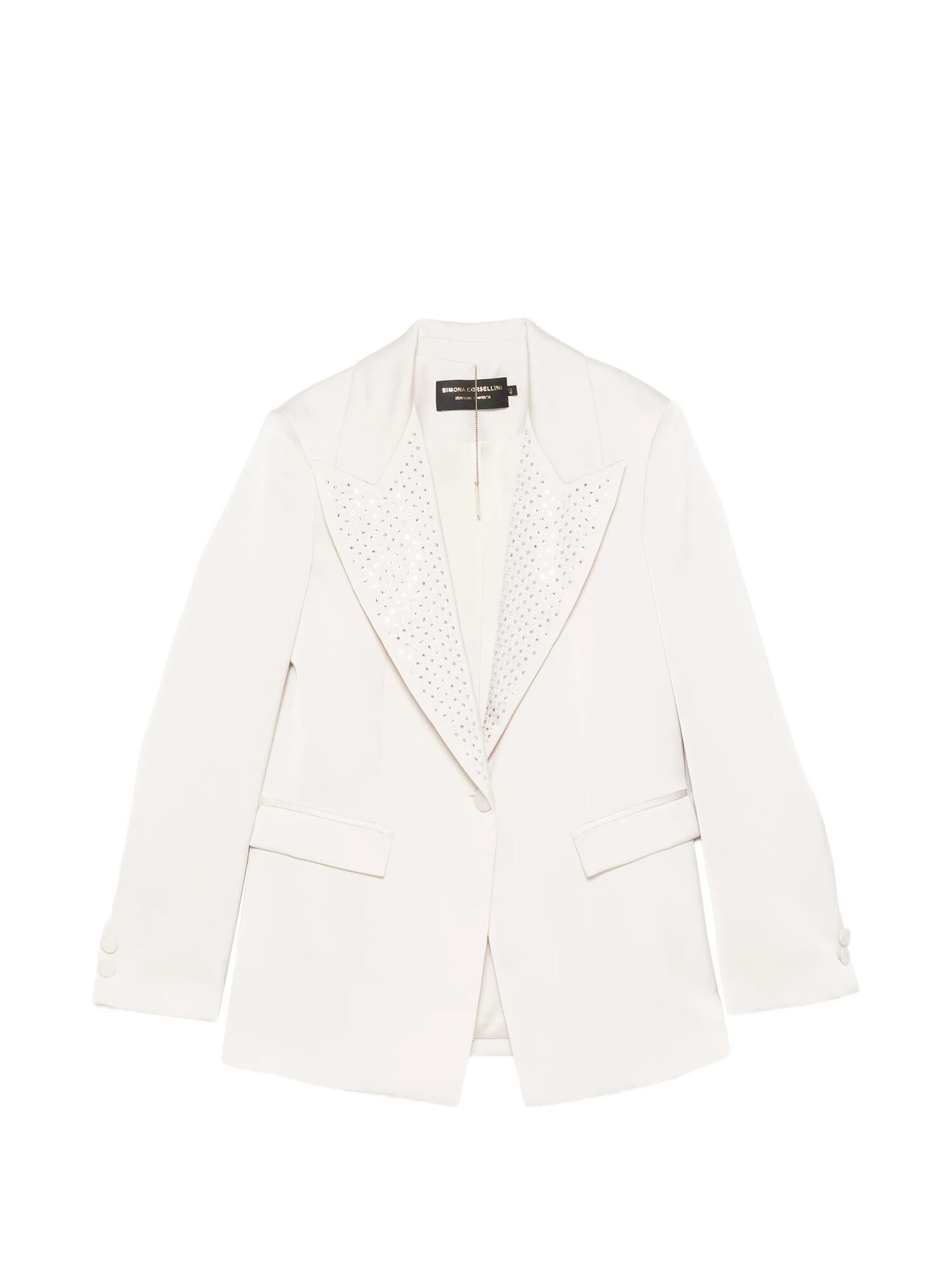 Пиджак Crystal-embellishment blazer