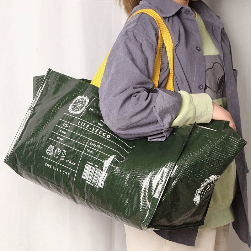 3 шт. Вместительная складная сумка • многоразовая сумка для покупок, хранения и переезда с ручками