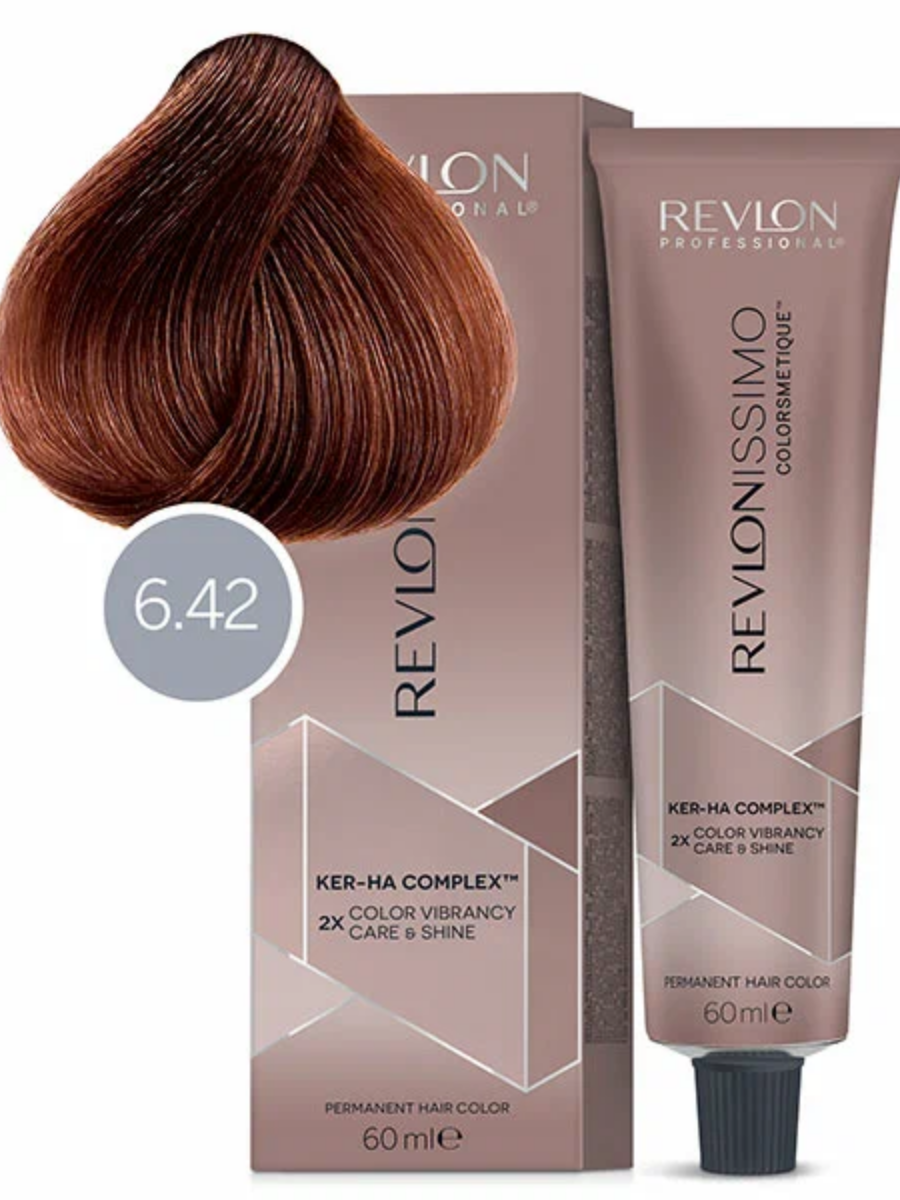 Краска для волос Revlon Professional Revlonissimo Colorsmetique High CoverAge (HC) Color Shine, HC6.42