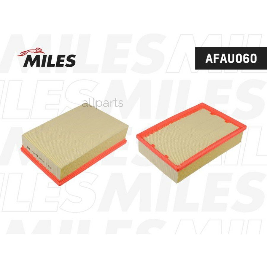 MILES AFAU060 Фильтр воздушный FORD FOCUS 1.4-2.0 04-/VOLVO C30/S40/V50 1.6-2.0 04-