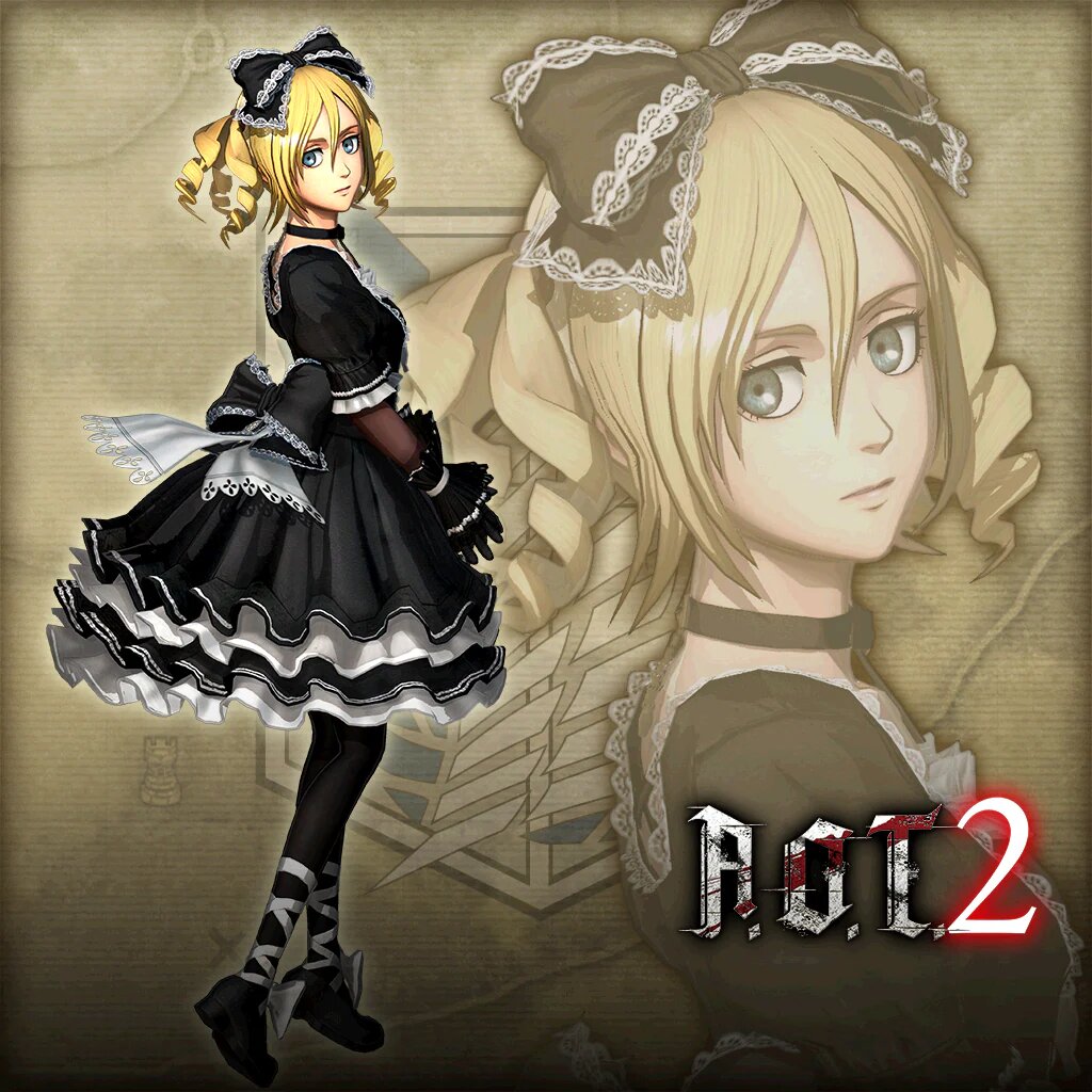 Дополнение A.O.T. 2: Additional Christa Costume, Cutesy Goth, цифровое издание PlayStation 4, регион Индия / код пополнения баланса
