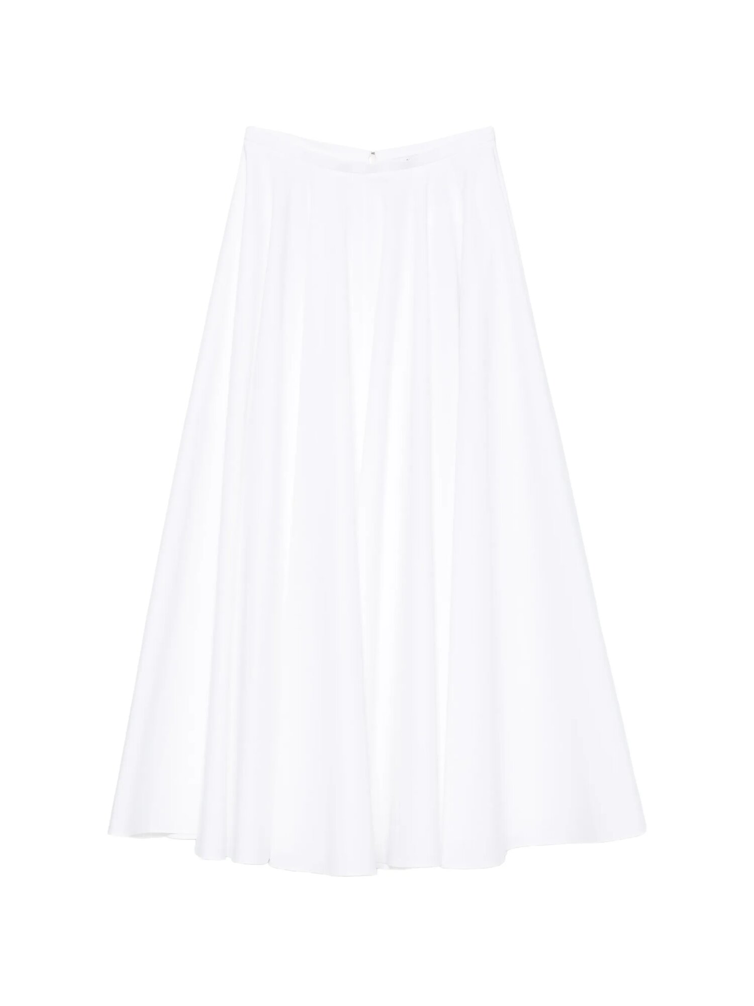 Юбка A-line pleated midi skirt