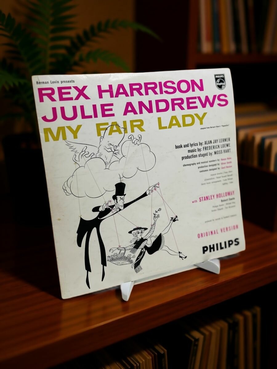 Rex Harrison, Julie Andrews "My Fair Lady", винил LP12" 1959 Denmark