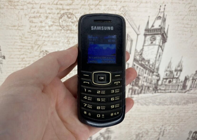 Оригинальный Б/У Retro Mania дарит ностальгию, Samsung GT-E1080