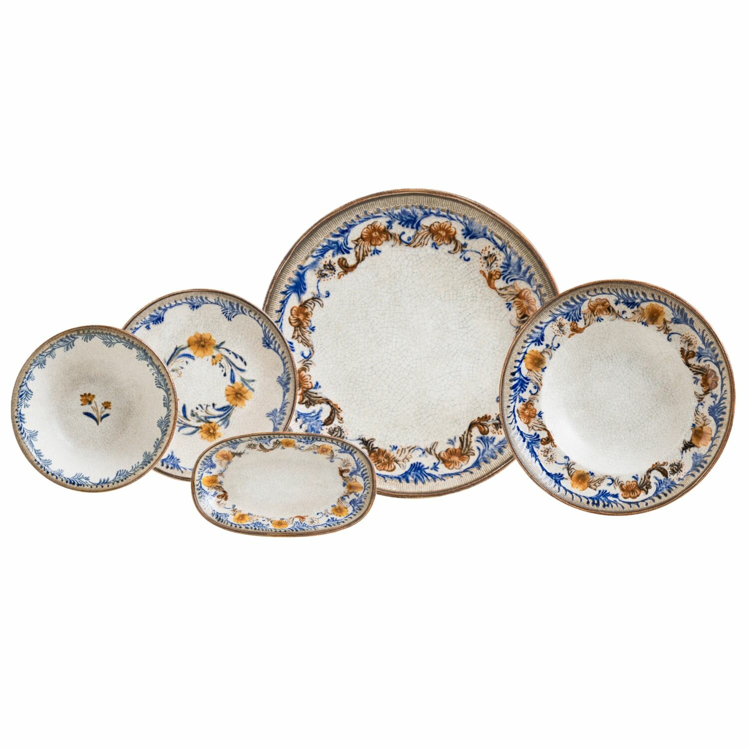 Столовый сервиз Bonna Retro Floral premium porcelain dinner set BON64434