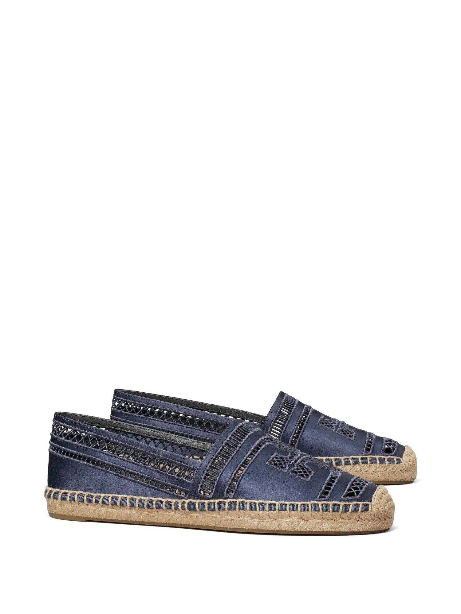 Эспадрильи Tory Burch Open weave espadrilles, размер 10, blue — фото 1