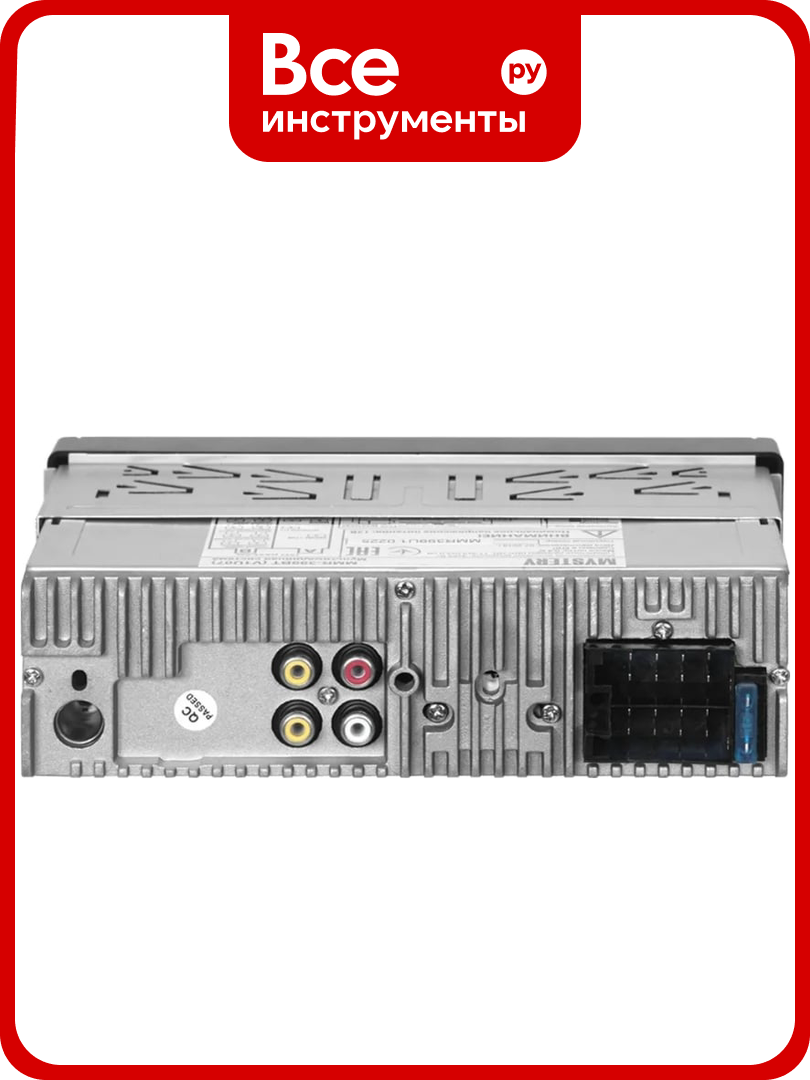 Автопроигрыватель MYSTERY MP3 MMR-399BT, для карт памяти microSD воспроизведение