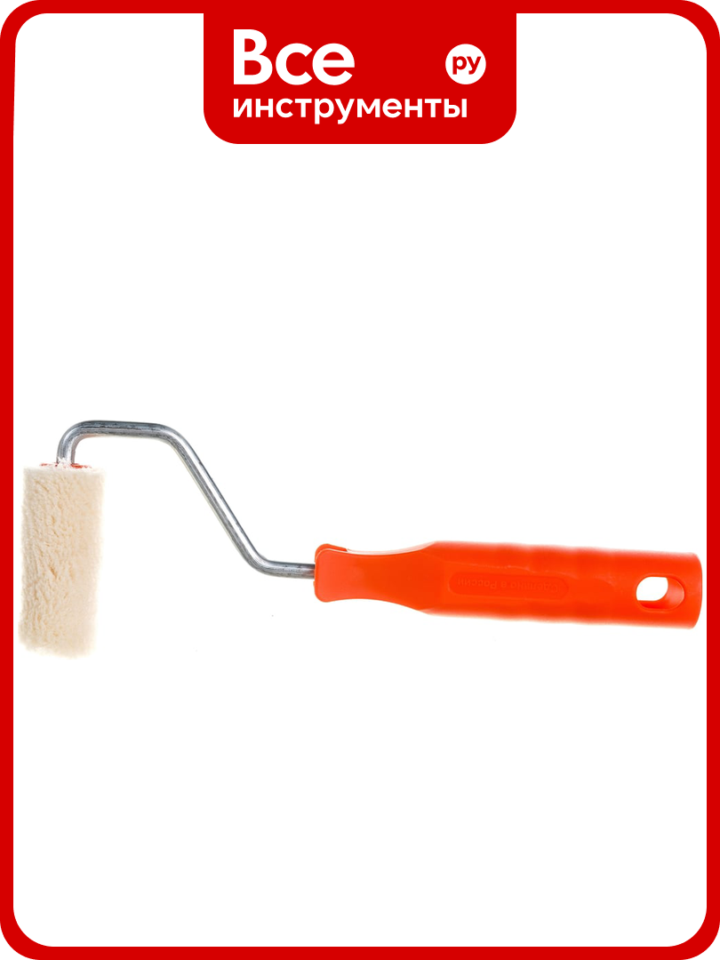 Валик DECOR 60 мм, d 15 мм, бюгель 6 мм, ворс 5 мм, велюр, ручка стандарт mini 903-3060