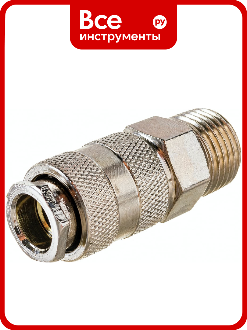 Быстросъемное, Pegas, соединение рапид мама - наружная резьба 1/2 Pegas pneumatic 3216, Внимание, изображение