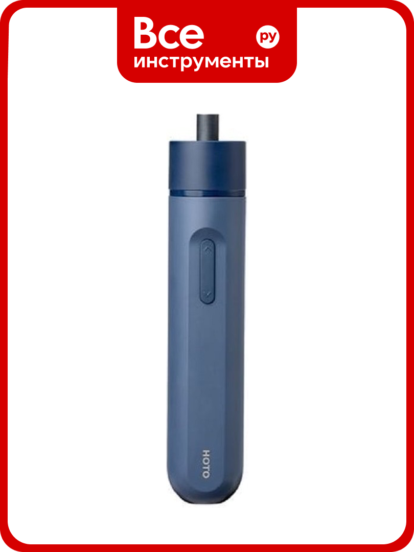 Аккумуляторная литий-ионная отвёртка HOTO li-ion screwdriver-lite blue HTE0005GL