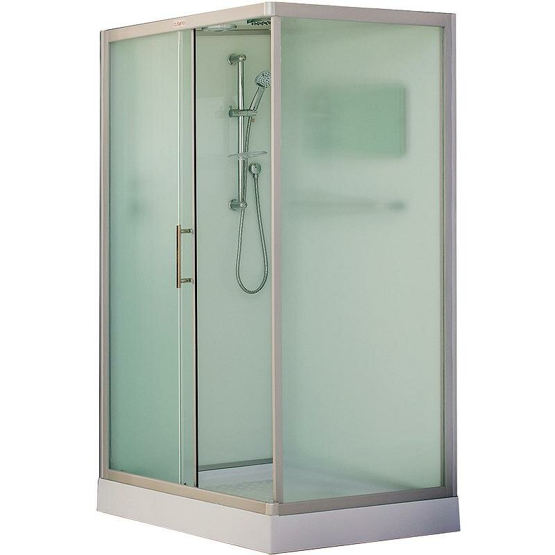 Душевая кабина Esbano 110x85 ESKB118CKR профиль хром, без гидромассажа