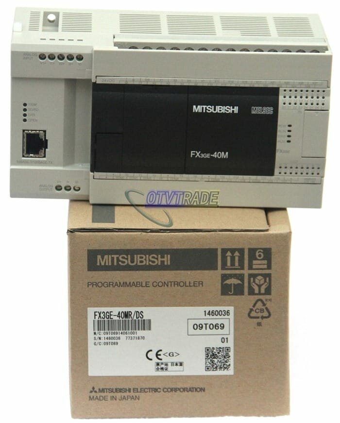 Модуль Mitsubishi PLC FX3GE-40MR/DS DC24V power supply