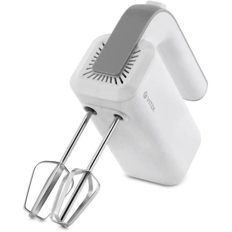 Миксер ручной Vitek VT-1420 400Вт белый/серебристый