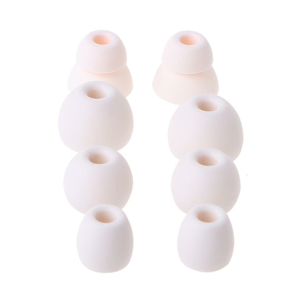 Силиконовые амбушюры для наушников EarBuds, Белый