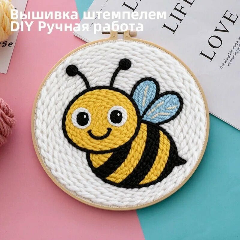 Набор для ковровой вышивки "пчела"