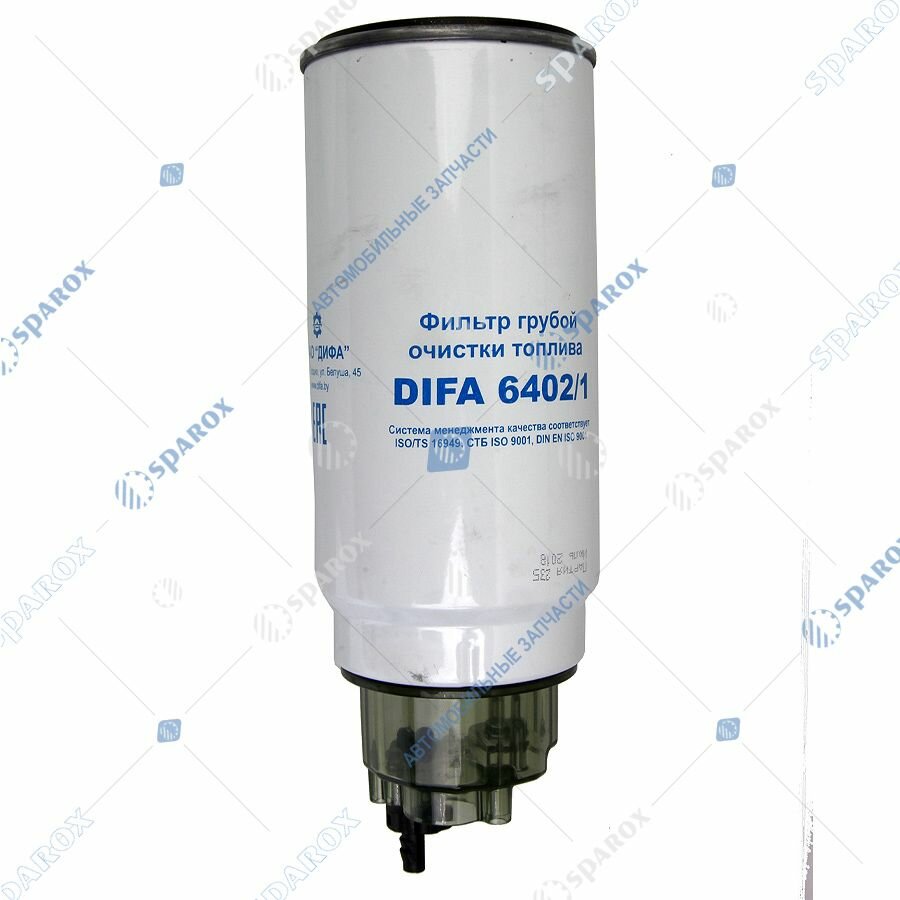 Фильтр топливный грубой очистки (фгот) Т6402/1 резьбовой (DIFA 6402/1) PL420 (Дифа)